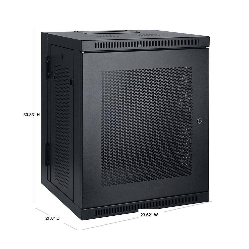 Buy SmartRack 15U Low-Profile Switch-Depth Wall-Mount Rack Enclosure ...