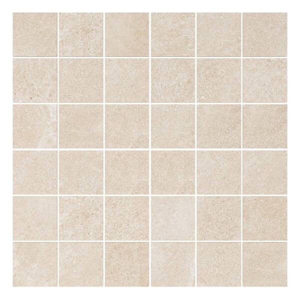 Ivy Hill Tile Monolith Crema Beige 3.93 in. x 0.35 in. Matte Porcelain ...