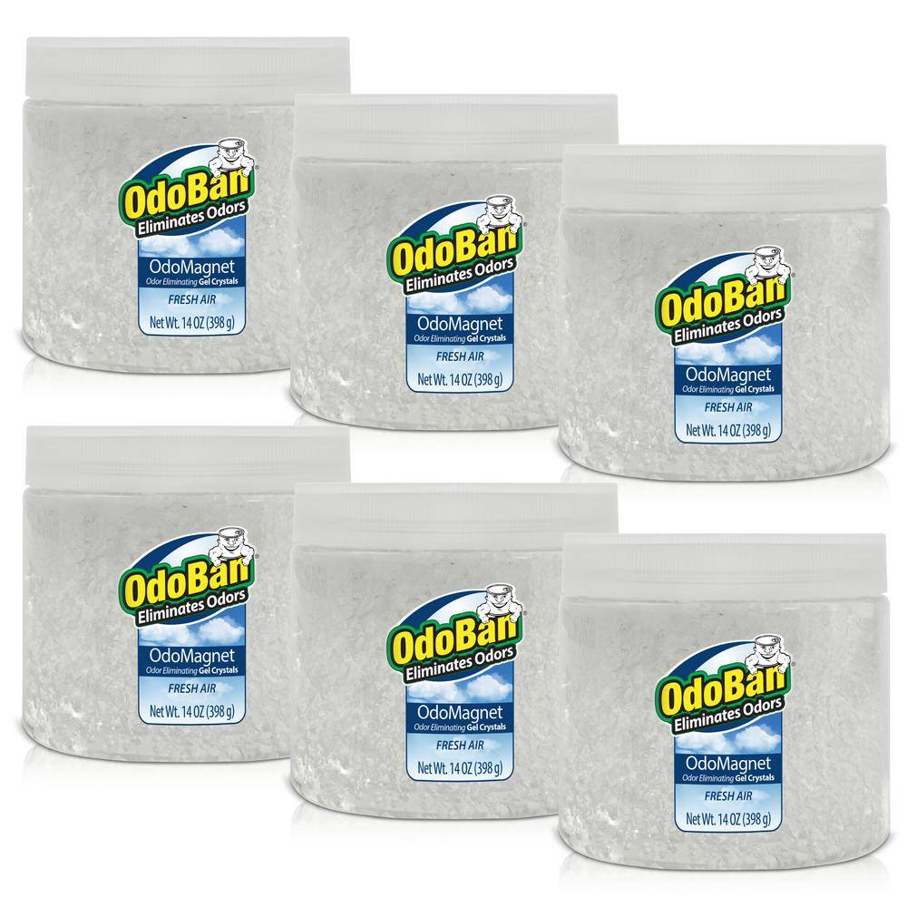 OdoBan 14 oz. OdoMagnet Odor Removing Gel Crystals, Odor Absorber and ...