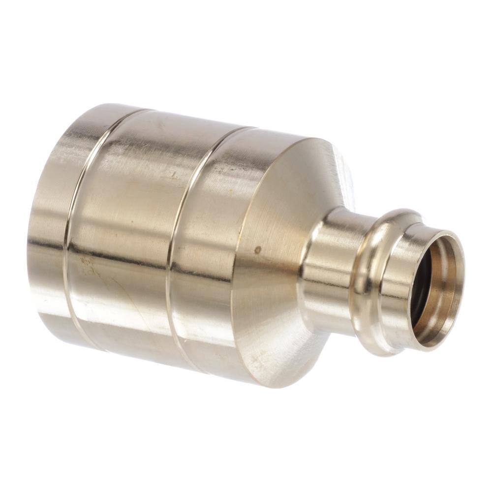 Viega ProPress 2 in. FTG x 3/4 in. Press Zero-Lead Bronze Reducer 79860 ...