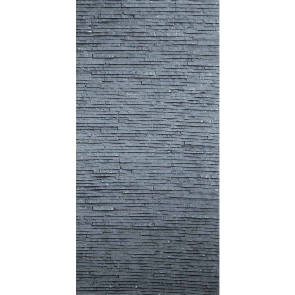 Ejoy 48 in. x 24 in. x 1 in. Muretto Dark Gray Natural Flexible Soft ...