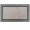StyleWell Racetrack Gray 18 in. x 30 in. Rubber Backed Door Mat ...
