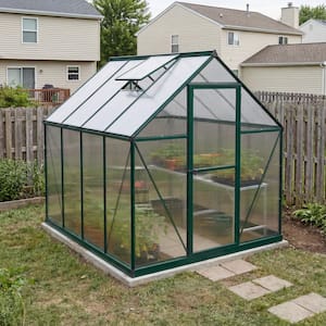 CANOPIA by PALRAM Mythos 6 ft. x 4 ft. Silver/Clear Polycarbonate DIY ...