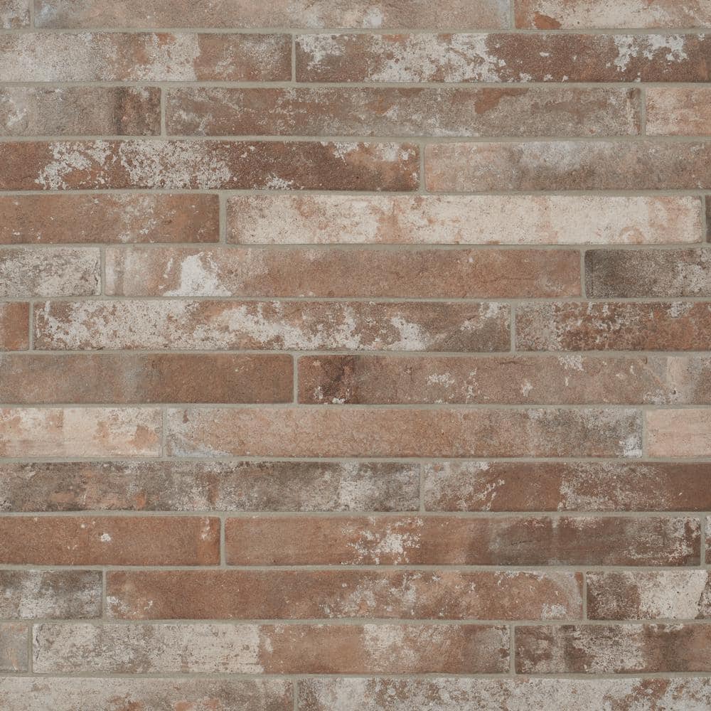 Ivy Hill Tile Scotch Sand Terracotta 1.88 in. x 17.71 in. Matte ...