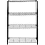 Boyel Living 14 in. W x 14 in. H x 14 in. D Black DIY 8 Cube Grid Wire ...