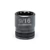 Husky 3/8 in. Drive 9/16 in. Knurl Grip Universal Socket H1003D916 ...