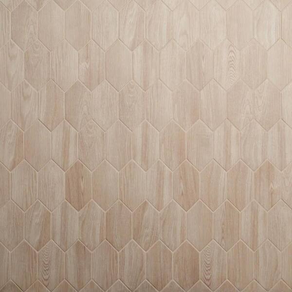 Ivy Hill Tile Casablanca Oak Beige 3.93 in. x 7.87 in. Picket Matte ...