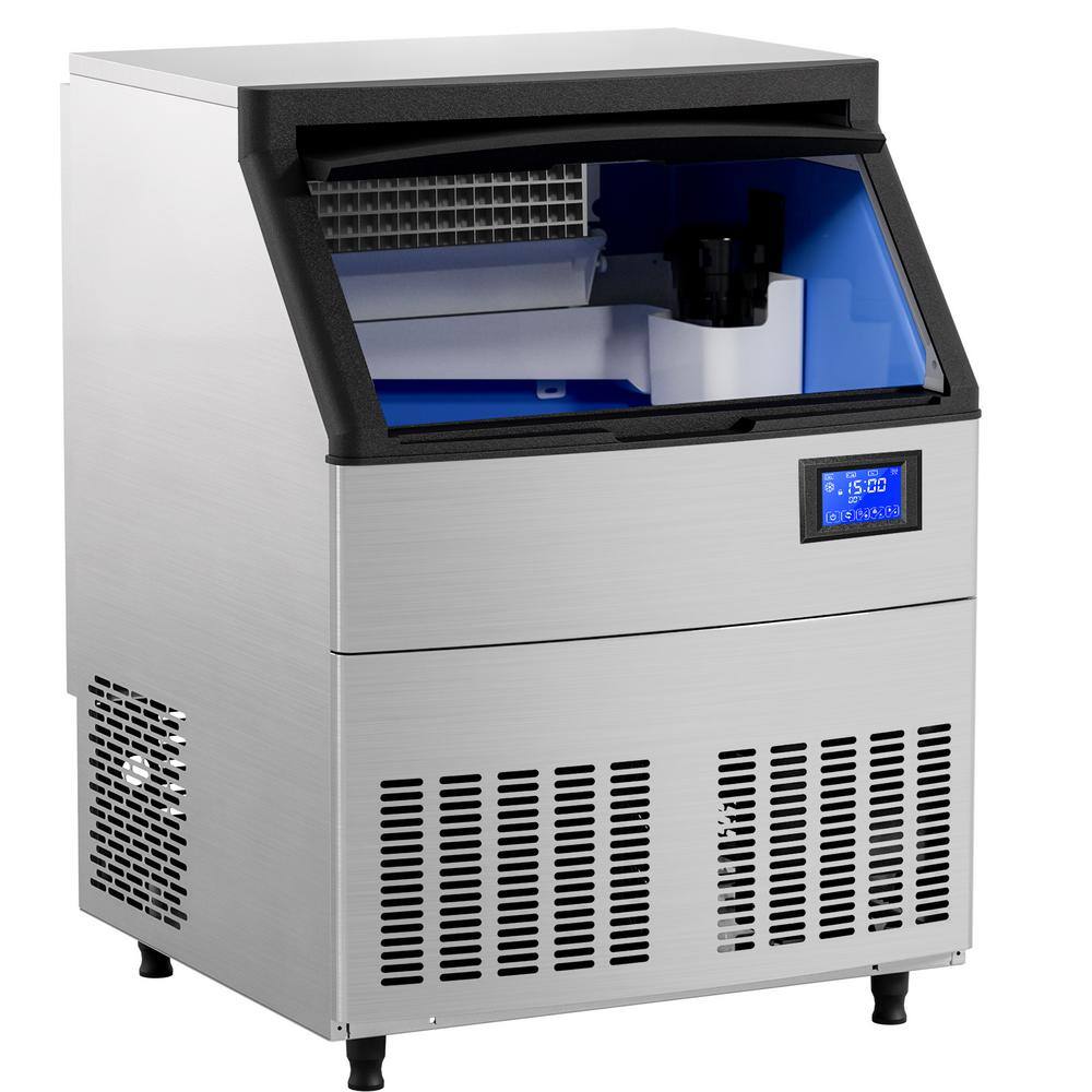 COTLIN 26 in. Production Per Day 320 lbs. Full Size Cubes Commercial ...