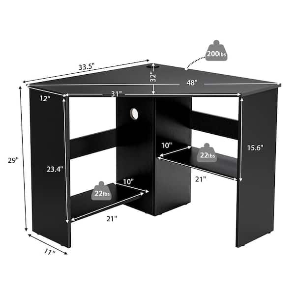 Corner desk 48 x 48 store