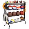 Sttoraboks Basketball Rack, 200 Lbs Garage Ball Storage Rack with ...