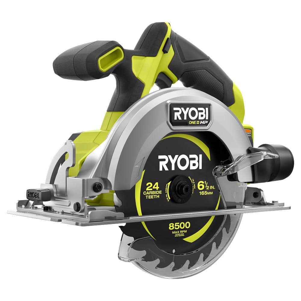 RYOBI ONE+ HP 18V Brushless Cordless Compact 6-1/2 in. Circular Saw ...