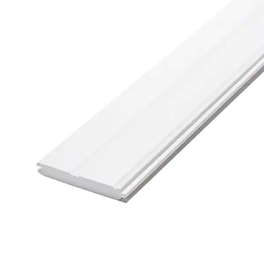 ARAUCO Edge and Center Bead 1 in. x 6 in. x 12 ft. Primed Softwood ...