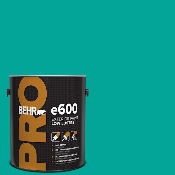 BEHR PRO 1 gal. #HDC-MD-22 Tropical Sea Low Luster Exterior Paint ...