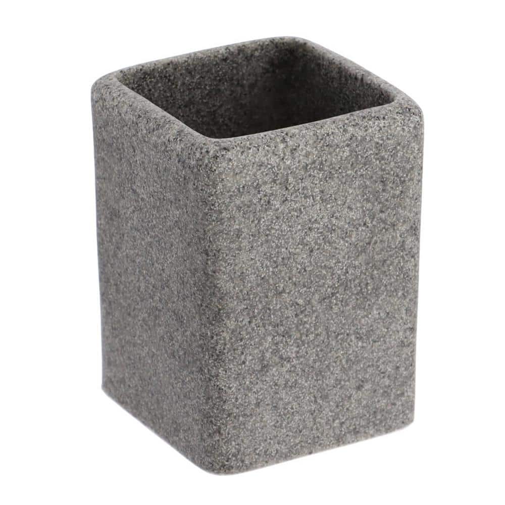 EVIDECO French home goods Granite Freestanding Water Tumbler/Toothbrush ...