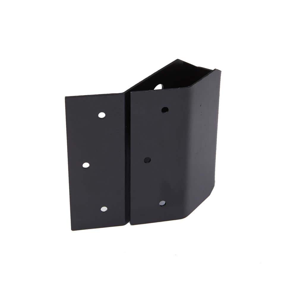 FORTRESS Evolution Steel Black Deck Framing 45-Degree Bracket 183451401 ...