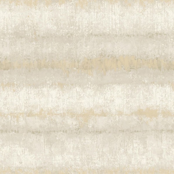 SCOTT LIVING Morningtide Neutral White Textured Stripe Wallpaper Sample ...