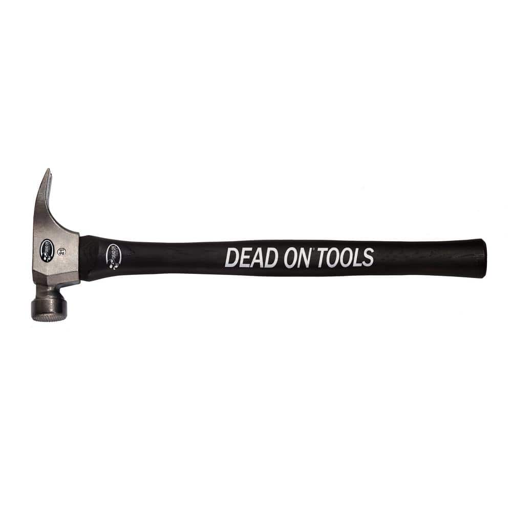 DEAD ON TOOLS 21 oz. Milled Face Framing Hammer with 18 in. Straight ...