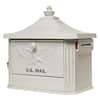 Architectural Mailboxes Hamilton Premium, White, Large, Locking ...