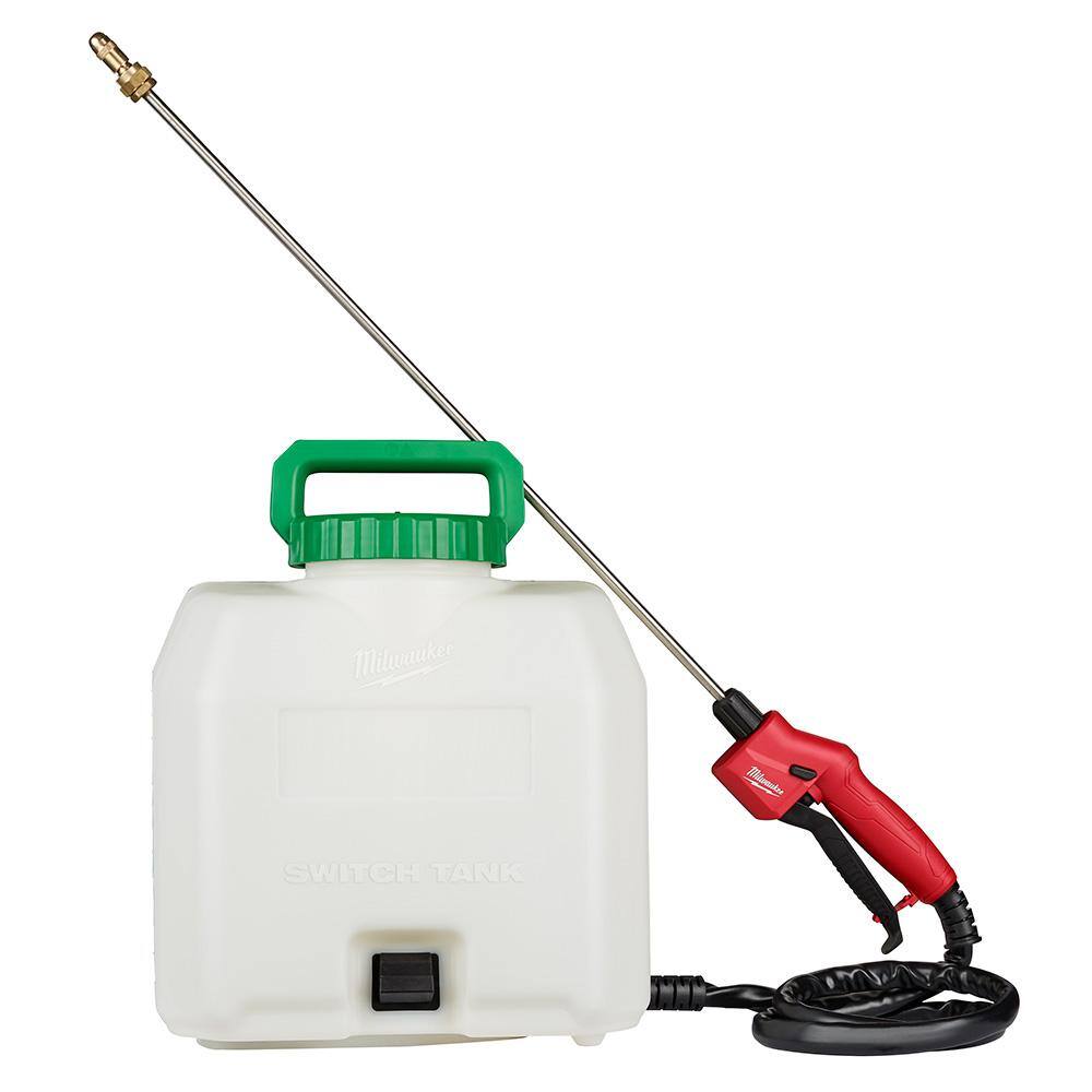 Milwaukee 4 Gal. Pesticide Sprayer Tank Assembly with Switch Tank ...