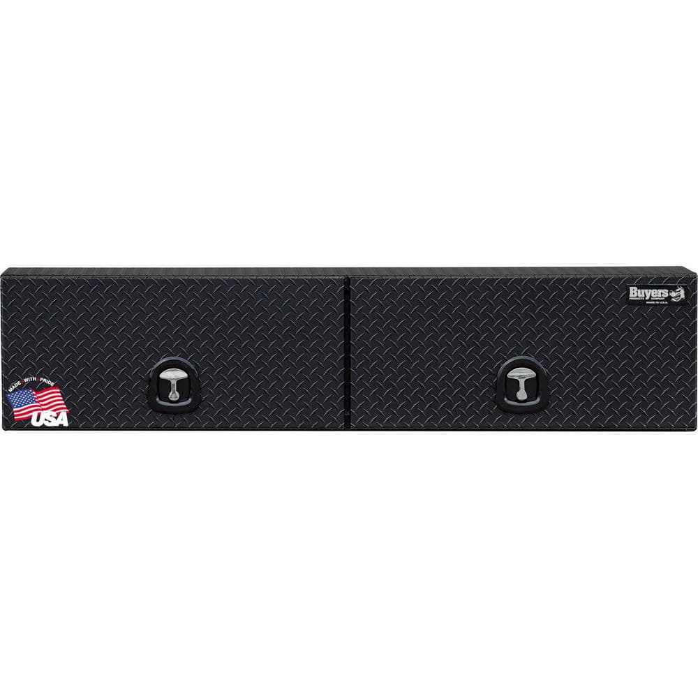 BUYERS PRODUCTS 18 in. x 16 in. x 72 in. Matte Black Diamond Tread ...
