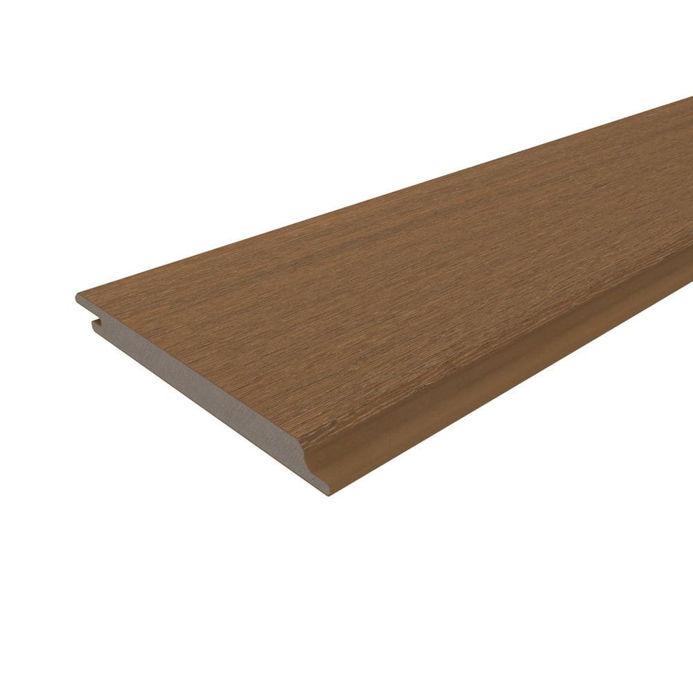 NewTechWood All Weather Siding Pro 5.59 in. x 192 in. Straight Grain ...