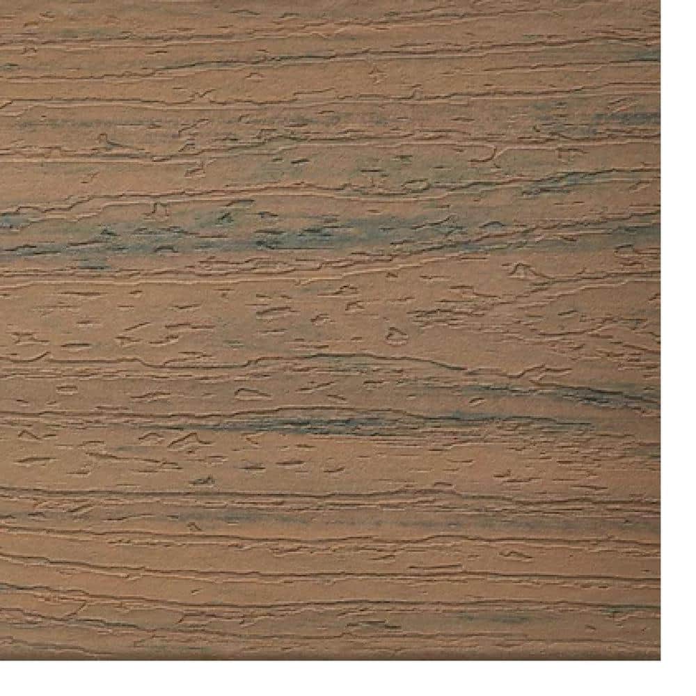 Trex 1 in. x 6 in. x 12 ft. Enhance Naturals Toasted Sand Grooved Edge ...