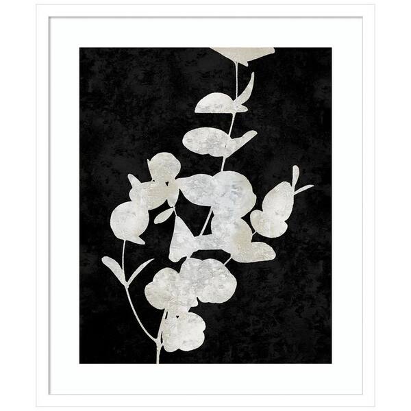 Amanti Art "Plant Life White on Black I" by Danielle Carson 1 Piece ...