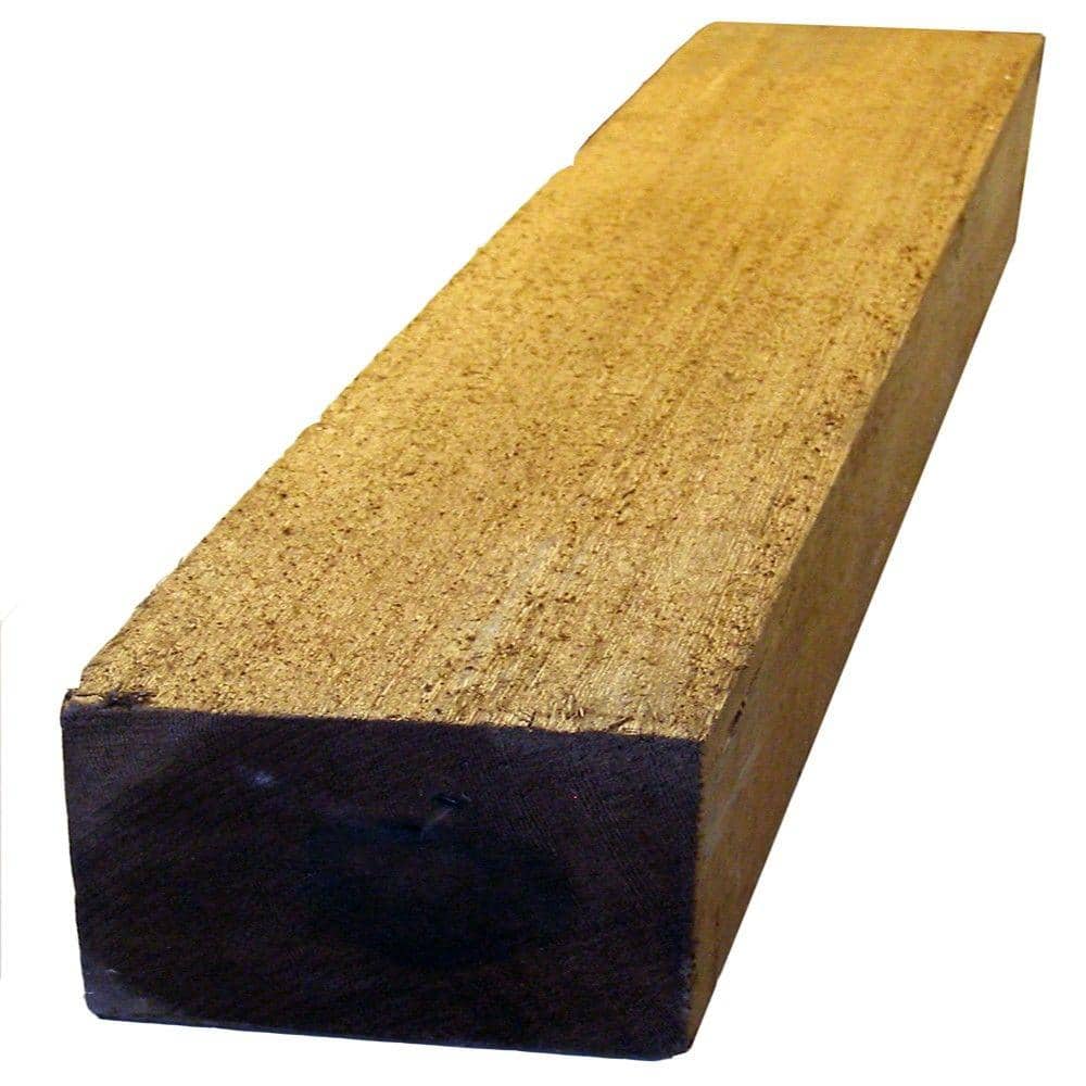 6 in. x 6 in. x 8 ft. Rough Cedar Lumber 505933 - The Home Depot