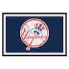 FANMATS MLB - New York Yankees 5 ft. x 8 ft. Ultra Plush Area Rug 22343 ...