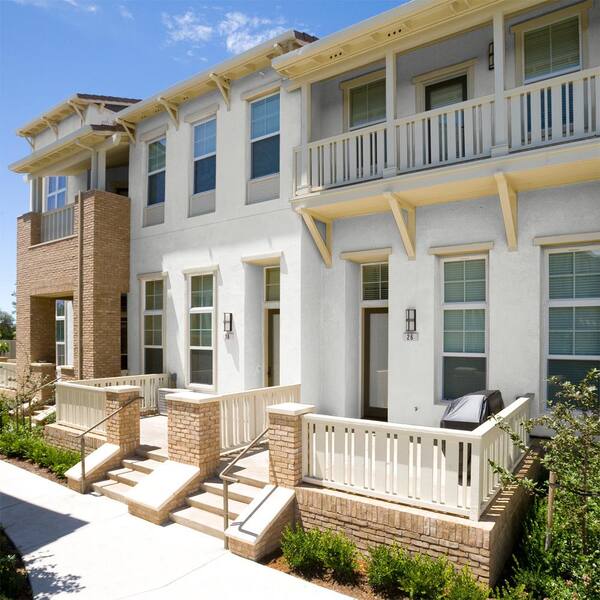 BEHR PRO 1 gal. #52 White Low Luster Exterior Paint PR62001 - The Home ...