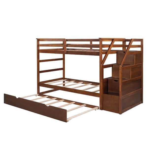 Bjs bunk bed with stairs store