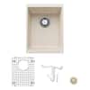 Blanco Precis Granite Composite 13.75 in. Undermount Bar Sink Kit in ...