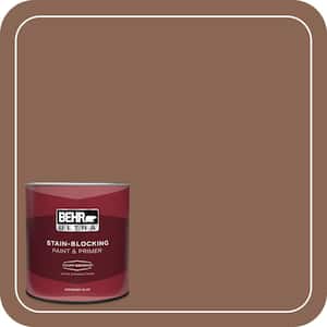 BEHR PREMIUM PLUS 8 oz. #PPU3-17 Clay Pot Satin Enamel Interior ...