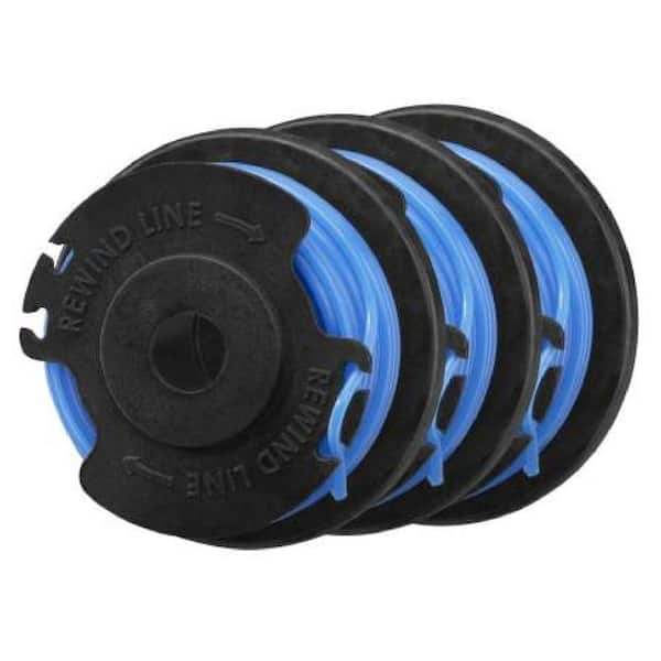 RYOBI Replacement Auto Feed Line Spool (3-Pack) AC14RL3 - The Home Depot