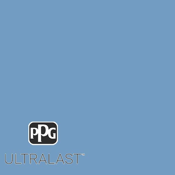PPG UltraLast 5 gal. #PPG1161-4 Blue Promise Eggshell Interior Paint ...