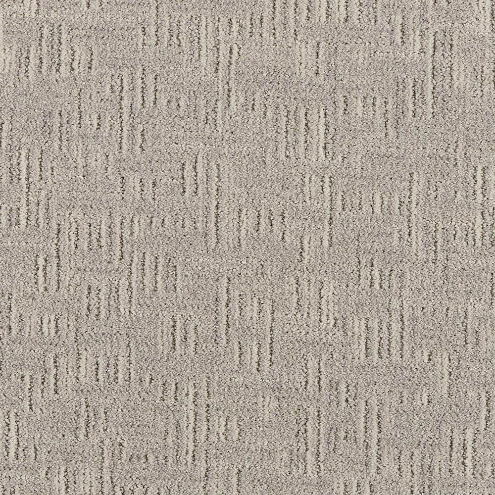 Home Decorators Collection Star of the Show Whisper Gray 37 oz. Polyester Pattern Carpet ...