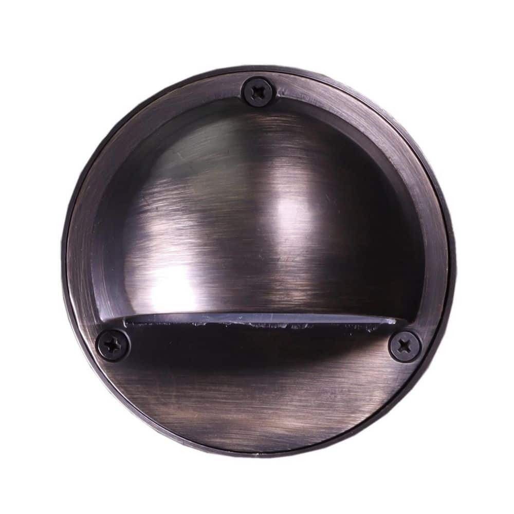 Best Pro Lighting Low Voltage Solid Brass Outdoor Landscape Round Step ...