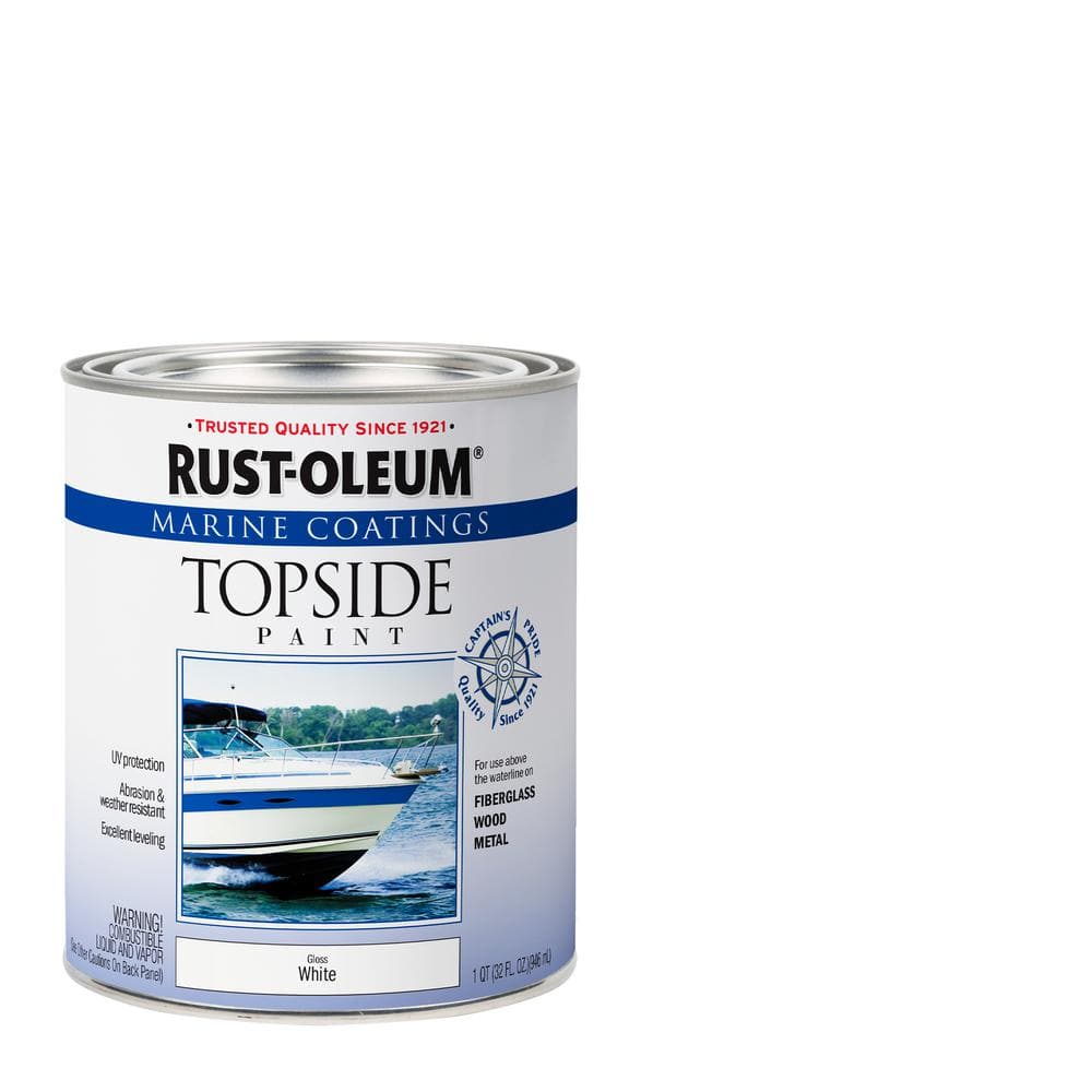 Reviews for Rust-Oleum Marine 1 qt. Gloss White Topside Paint | Pg 3 ...