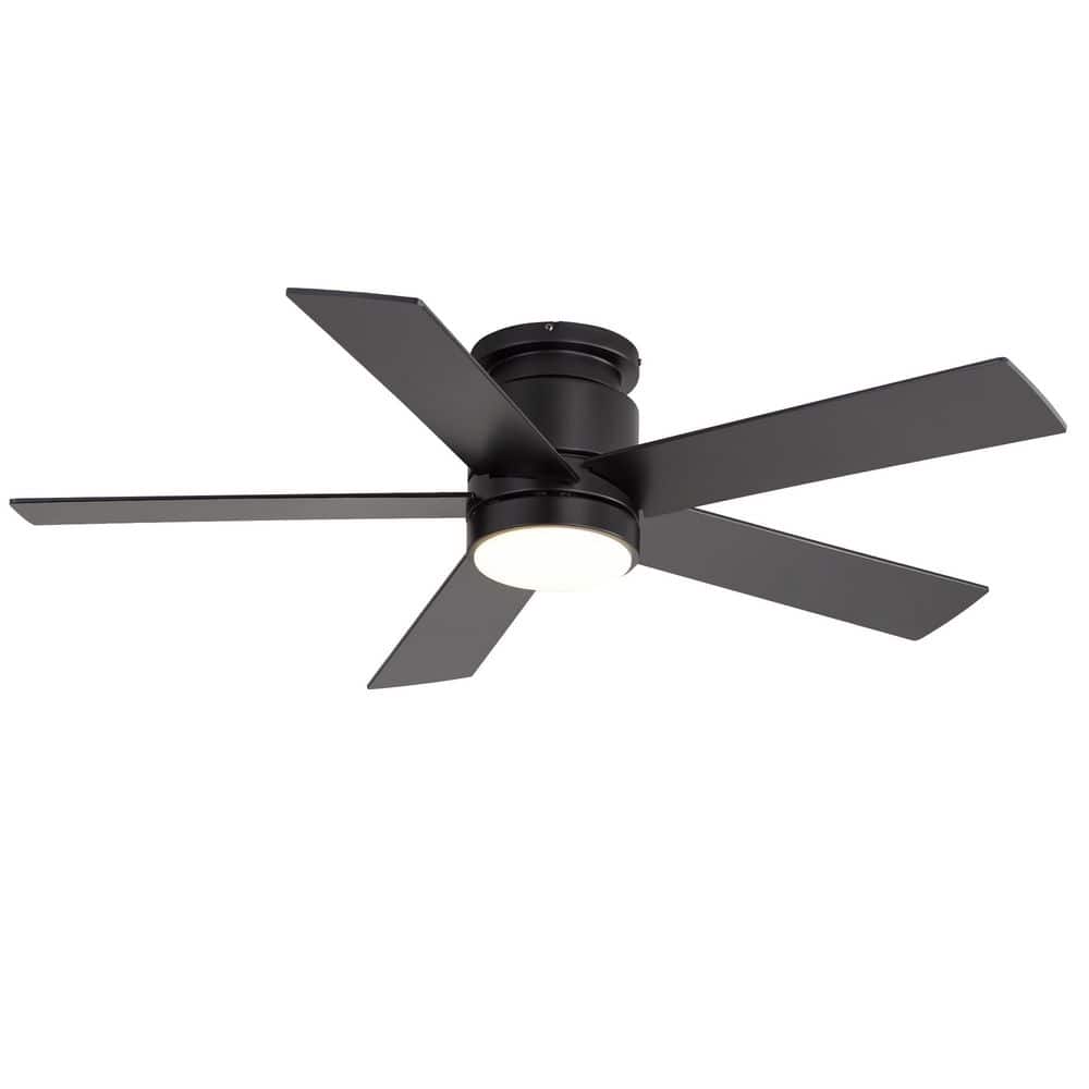 Reviews for Breezary Larrisa 42 in. Indoor Standard Black Flush Ceiling ...