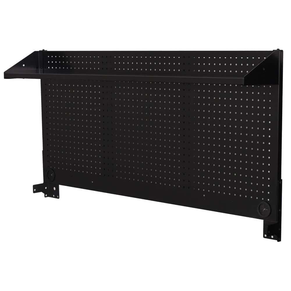 Husky 46 in. Black Steel Pegboard Attachment H46PEGBOARD - The Home Depot