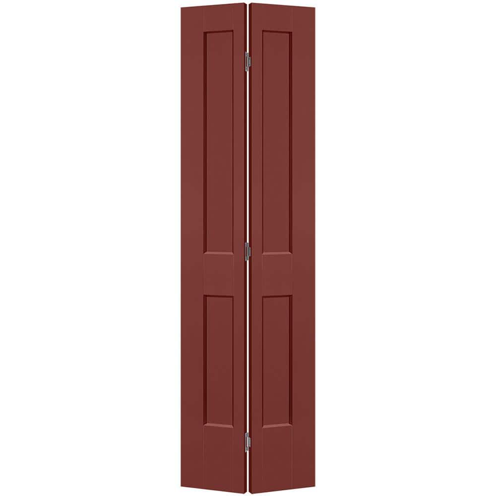 Masonite 24 in. x 80 in. 2-Panel Logan Hollow Core Red Bluff Molded ...