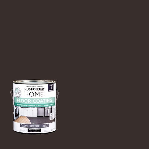 Rust-Oleum Home 1 gal. Chocolate Interior Floor Base Coating 363158 ...