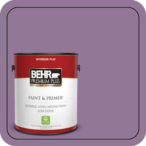 BEHR ULTRA 1 gal. #M100-5 Passion Fruit Flat Exterior Paint & Primer ...