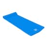 Pool Mate Large Foam Mattress Blue Pool Float 8030026PM-B - The Home Depot