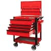 Extreme Tools Professional 33 in. Deluxe 4-Drawer Tool Utility Cart ...
