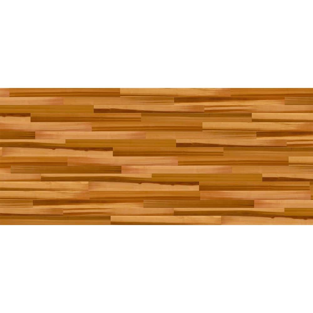 Clopay Modern Steel 16 ft x 7 ft 18.4 R-Value Insulated Wood Look Plank ...