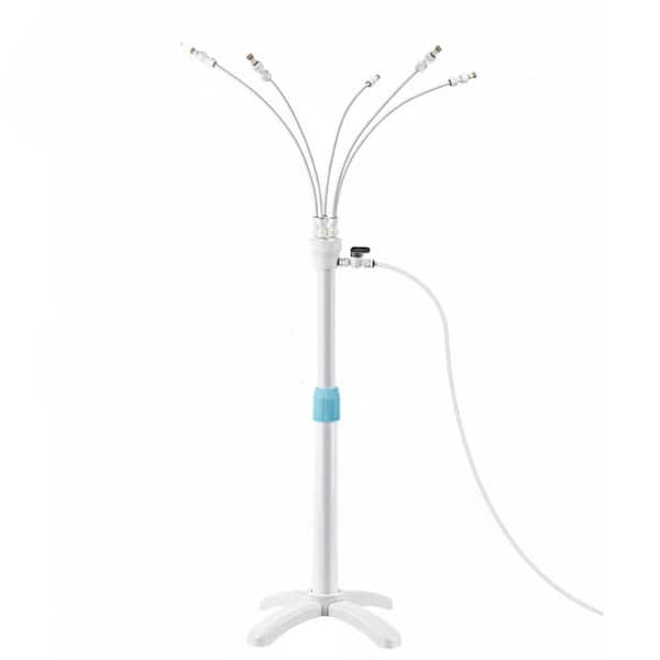 SenQWFa Adjustable Height Standing Patio Misting System with Tripod ...