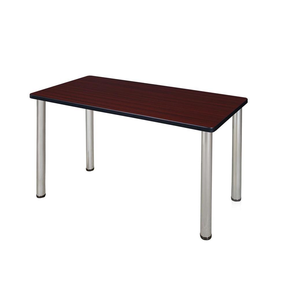 Regency Rumel 42 in. Rectangular Mahogany Composite Training Desk ...