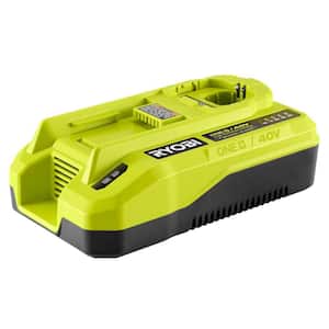 RYOBI ONE+ 18V Dual-Port Simultaneous Charger PCG005 - The Home Depot