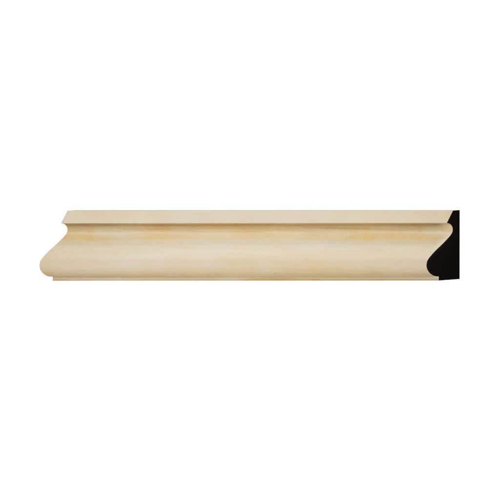 Ekena Millwork WM163 0.69 in. D x 1.38 in. W x 6 in. L Wood (Pine ...